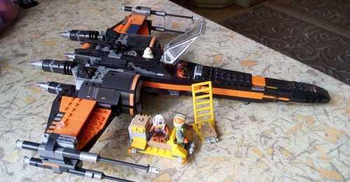 Lego Poe's x-wing (аналог) истребитель По