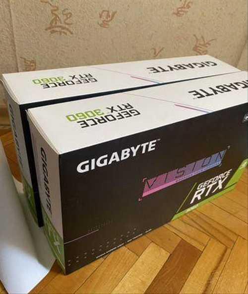 Видеокарта Gigabyte geforce rtx 3060 vision oc
