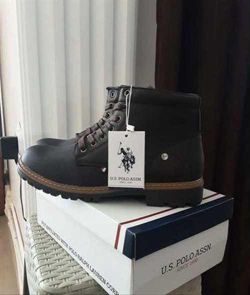 Мужские ботинки U.S. polo Assn. 41, 42 р Новые Вес