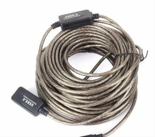 USB кабель, удлинитель 20 метров 2.0 активный