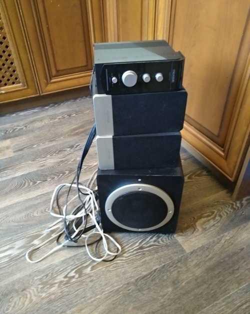 Колонки microlab h-220 с сабвуфером