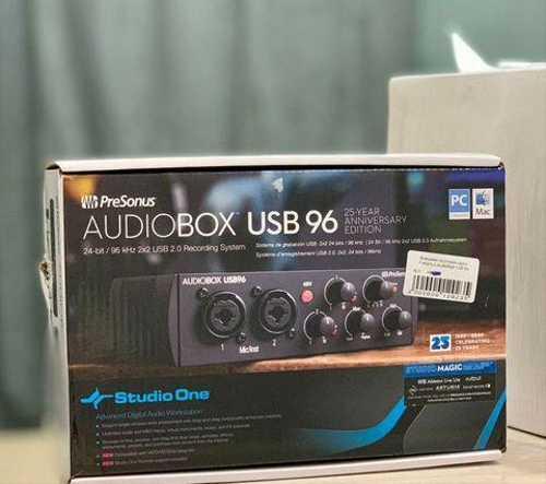 Внешняя звуковая карта PreSonus AudioBox USB 96