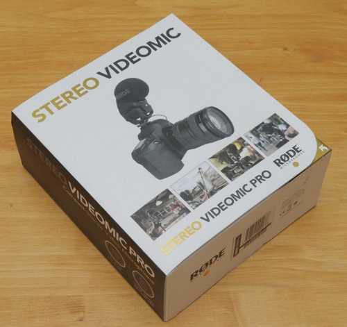 Микрофон Rode stereo videomic pro + акб + зу