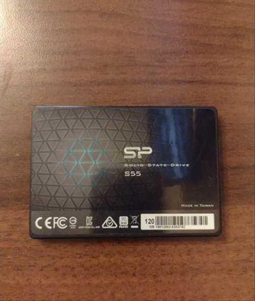Диск SSD Silicon Power Slim S55 SP120gbss3S55S25 1