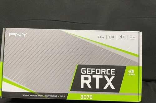 PNY Geforce RTX 3070 новая