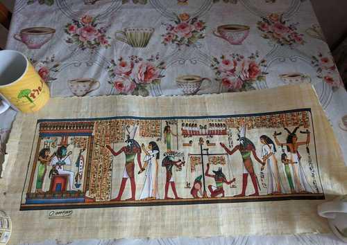 Папирус ручной работы из Египта