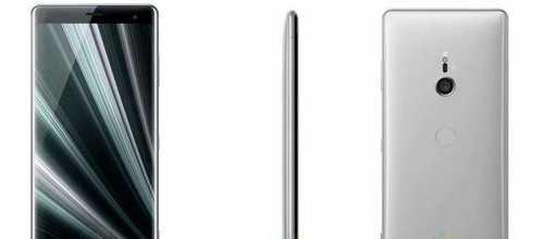 Телефон Sony Xperia XZ3, серебристый, под ремонт