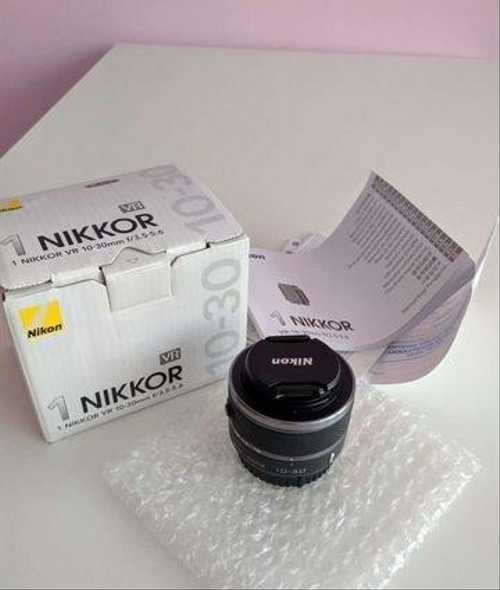 Объектив Nikon 1 Nikkor 10-30mm f/3.5-5.6 VR черны