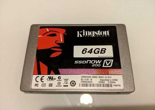 SSD Kingston V200 64GB
