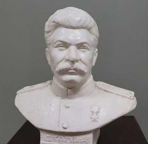 Бюст Сталин 1940 - 1950 г гипс