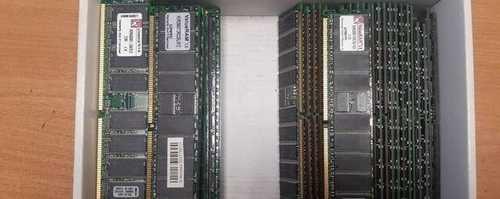 Оперативная память DDR1, sdram 32Mb-1G