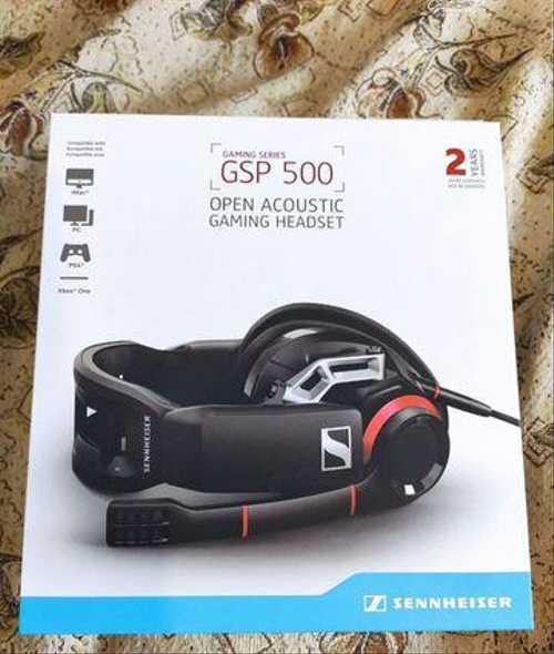 Игровая гарнитура Sennheiser GSP 500