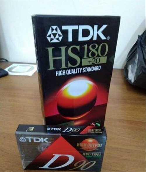 Видеокассета TDK-180