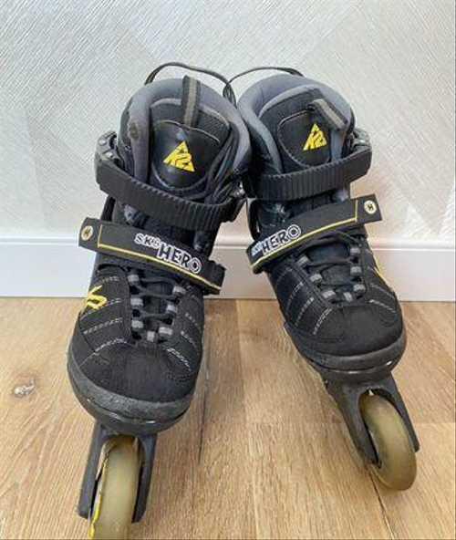 Роликовые коньки k2 sk8 hero р.32-37