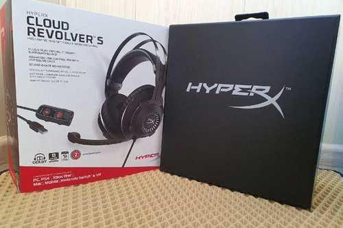 Игровые наушники HyperX Cloud Revolver S 7.1