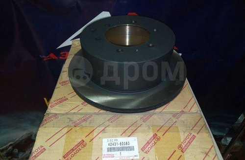 Диск тормозной задний Land Cruiser 80 42431-60080