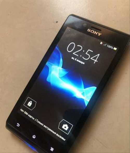 Телефон Sony xperia j