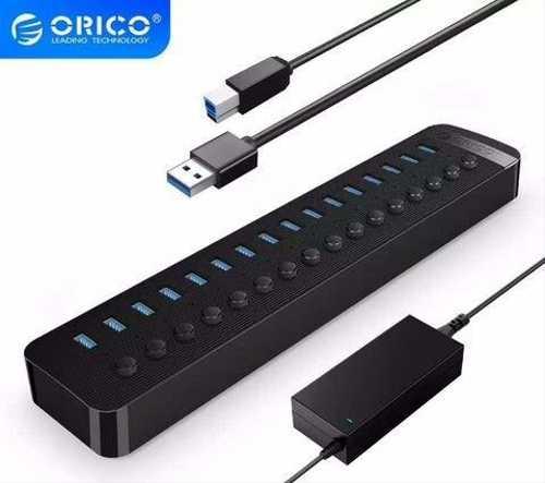 Orico хаб 16 port USB3.0 hub