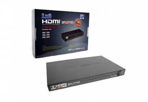 Hdmi сплиттер 8 портов (1in - 8out)