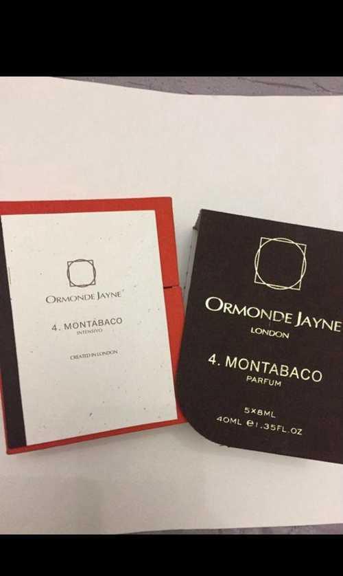 Набор ormonde jayne «montabaco» 5*8 ML
