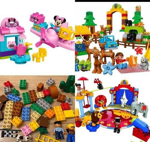 Lego duplo зоопарк, цирк, кафе и россыпь