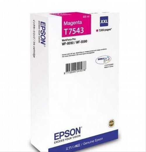 Картридж Epson C13T754340 для WF-8090/8590 Magenta