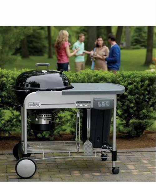 Угольный гриль Weber Performer Deluxe GBS Gourmet