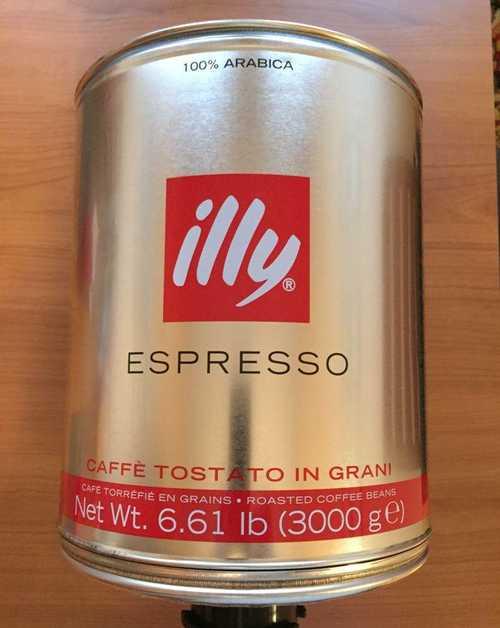 Жестяная банка Illy 3 кг