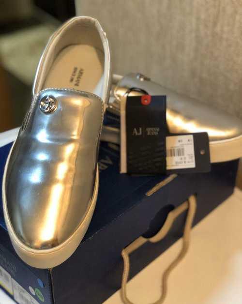 Слипоны Armani 39 р-р
