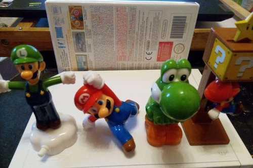 Фигурки Марио, Йоши, Луиджи, (Mario, Yoshi, Luidgi