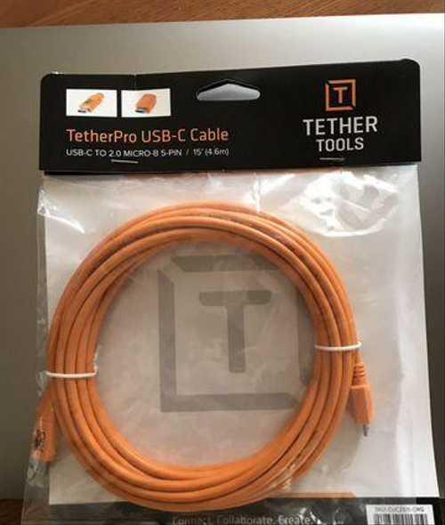 Кабель TetherPro USB-C to Micro USB sony