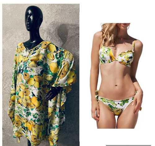 Купальник Just Cavalli. Туника Just Cavalli