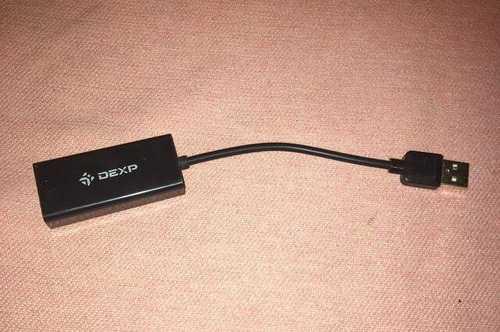 Переходник LAN кабель USB