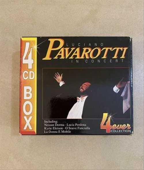 Luciano Pavarotti. 4 CD BOX