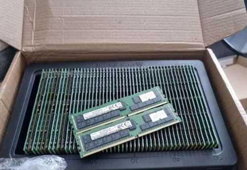 50шт DDR4 ECC 2666 32gb Samsung