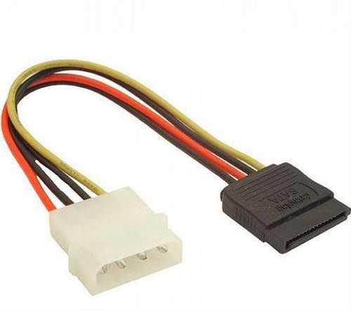 Cоединительный кабель Molex (4 pin) и SATA
