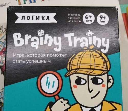 Brainy trainy Банда умников игра настольная логика
