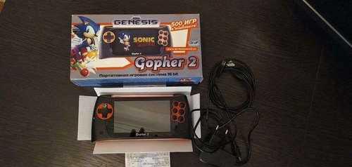 Игровая приставка sega gopher 2 (500 игр)