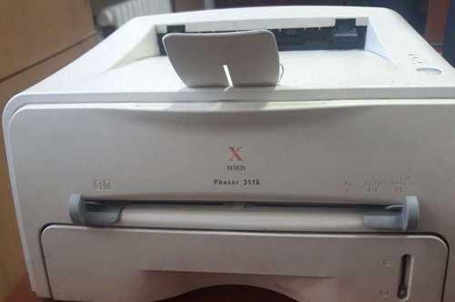 Принтер лазерный xerox phaser 3116