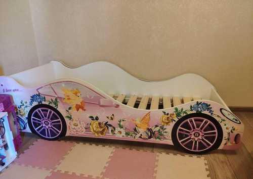Кровать-машинка для девочки "фея"