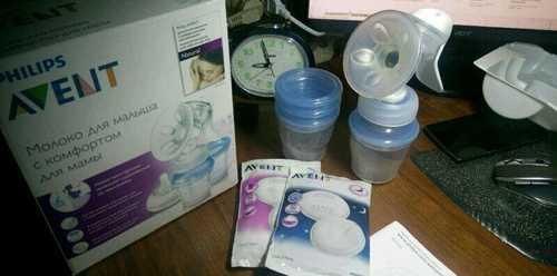 Молокоотсос philips Avent natural