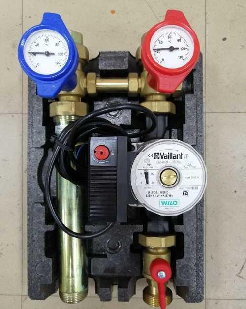 Группа насосная vaillant д/нерегул.контура с бесст