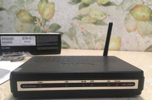Wi-Fi роутер D-link DSL-2600U