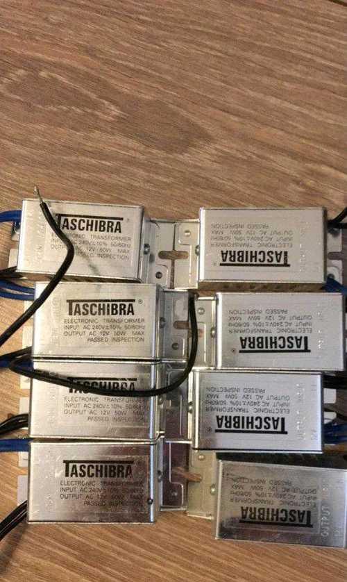 Трансформаторtaschibra 230V/12V 50W