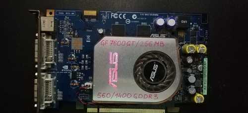 Видеокарта Geforce 7600gt 256 Мб
