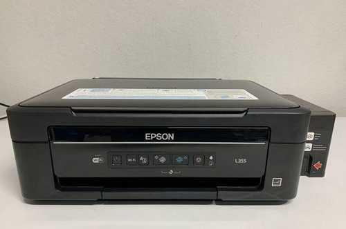 Принтер l355 epson показывает замятие бумаги