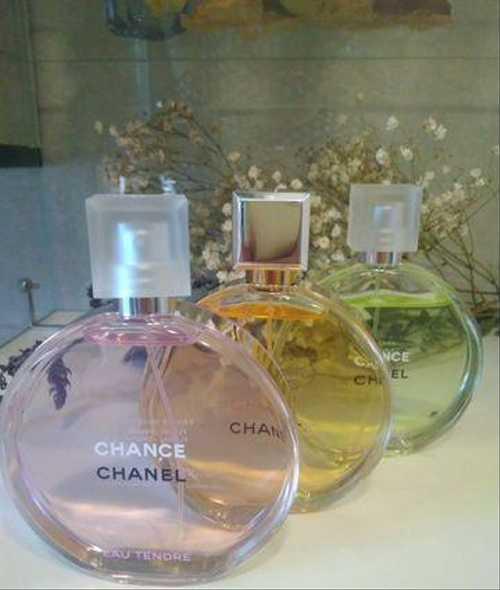 Chanel Chance eau fraiche eau tendre оригинал/делю