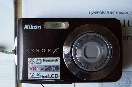 Фотокамера цифровая Nikon coolpix S210