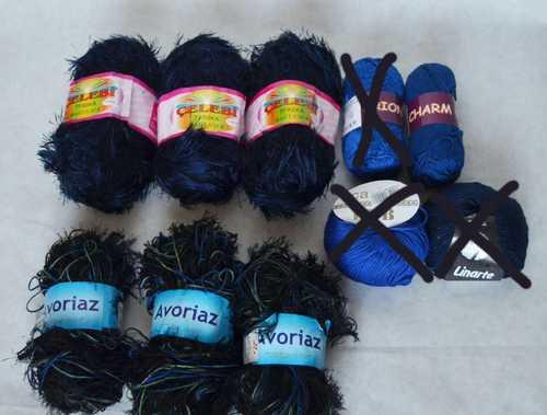 Пряжа разная