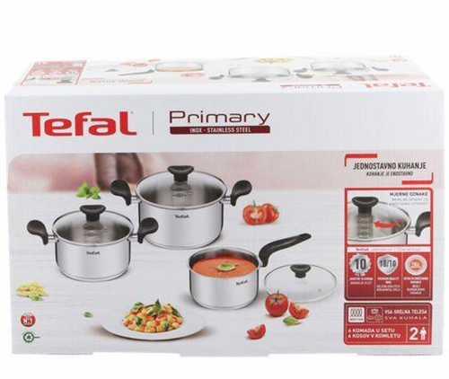 Набор посуды Tefal Primary. Новый